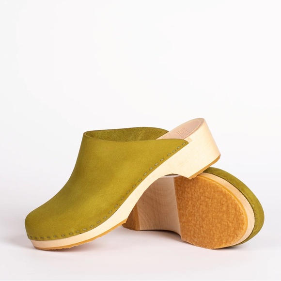 Bryr | Shoes | Bryr Olive Green Worker Clog | Poshmark
